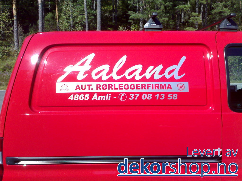 Bildekor til firmabil - DekorShop